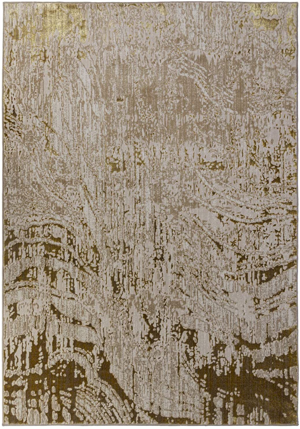 Gold Metallic Rug – BR Modern Interiors