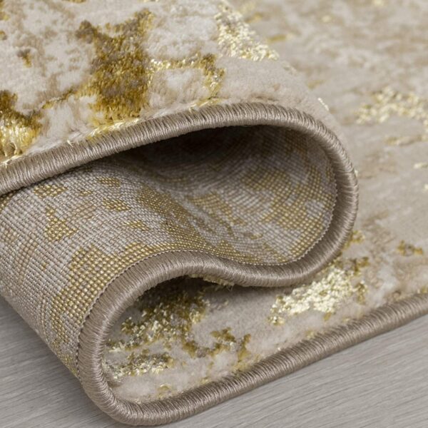 Gold Metallic Rug – BR Modern Interiors